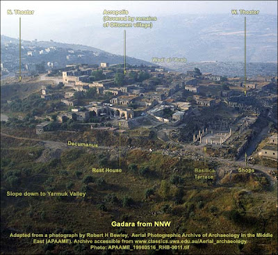 ARQUEOLOGIA E TEOLOGIA : Arqueologia da Cidade de Gadara