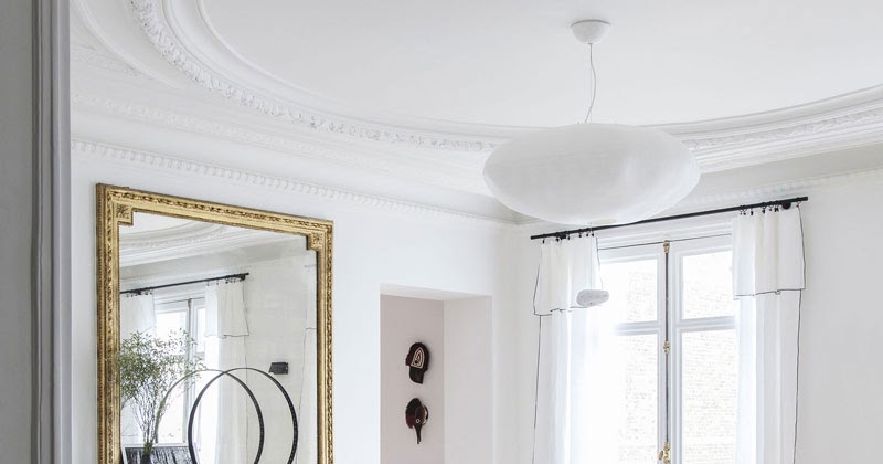 VM designblogg: Εντυπωσιακή κατοικία με χρώμα στο Παρίσι