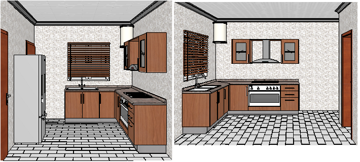 Touchstone Design Solutions: Kitchen Cabinets in 3D