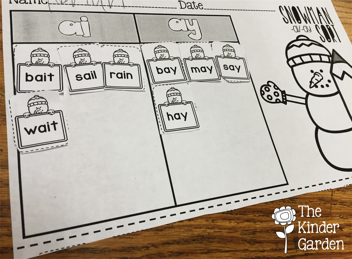 The Kinder Garden: Changing Up Our Word Work Routine: Long Vowel Teams ...