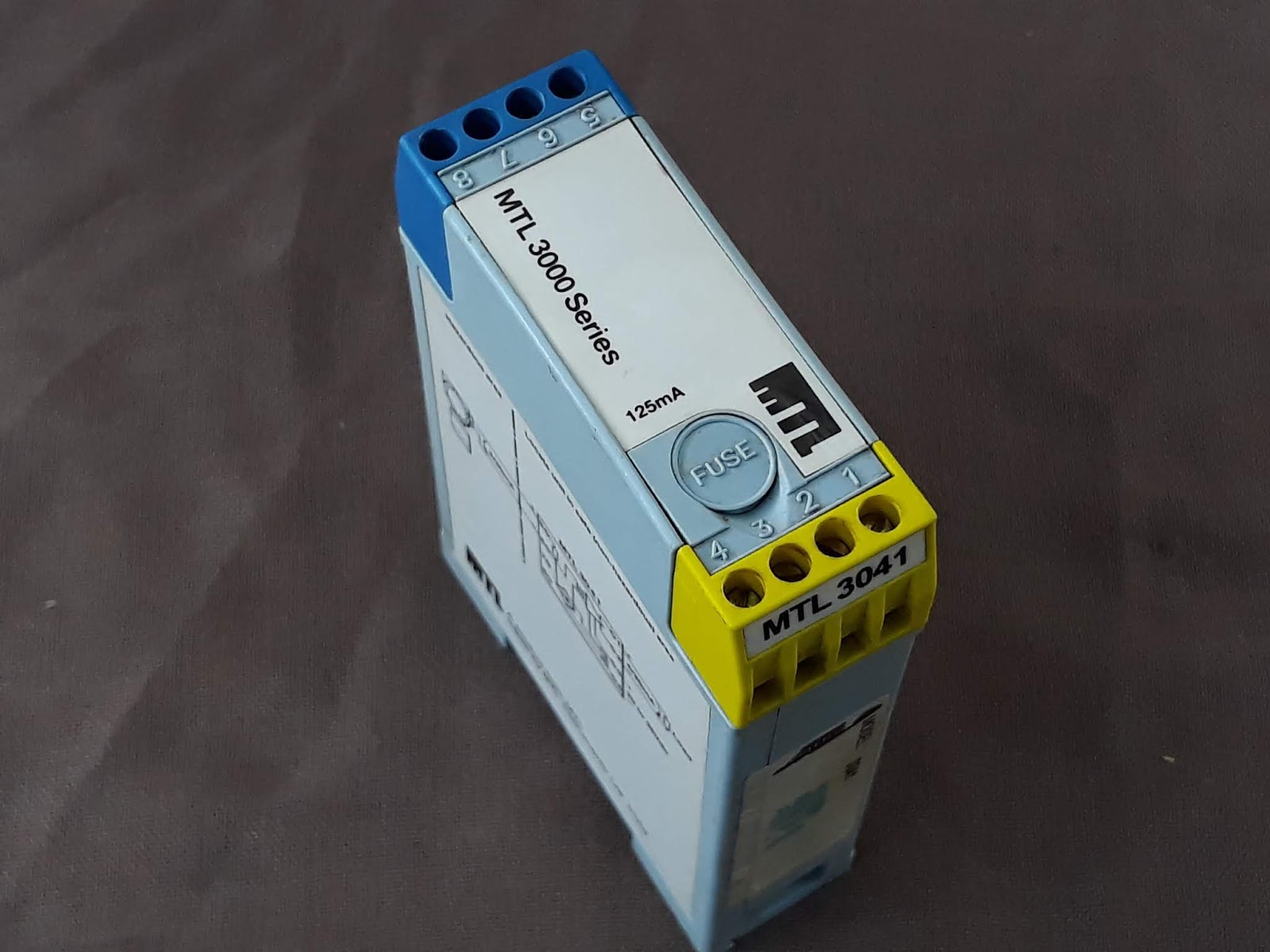 MTL INSTRUMENT MTL 3041 4/20 mA REPEATER POWER SUPPLY 125mA