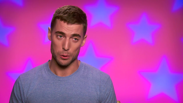 ausCAPS: Dustin Milligan and Matt Iseman shirtless in RuPaul's Secret ...