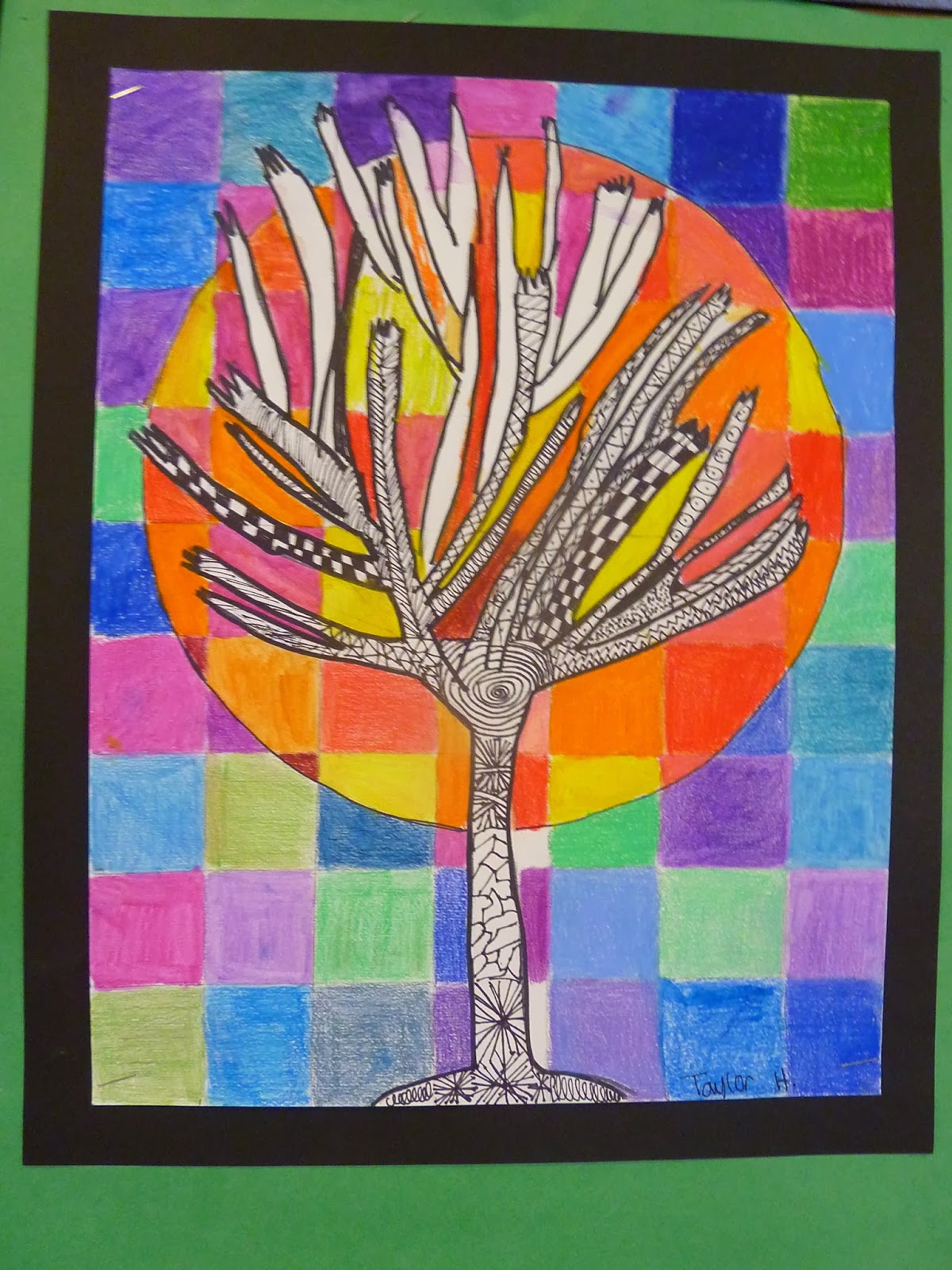 P. C. K. Art Room : Zentangle Trees