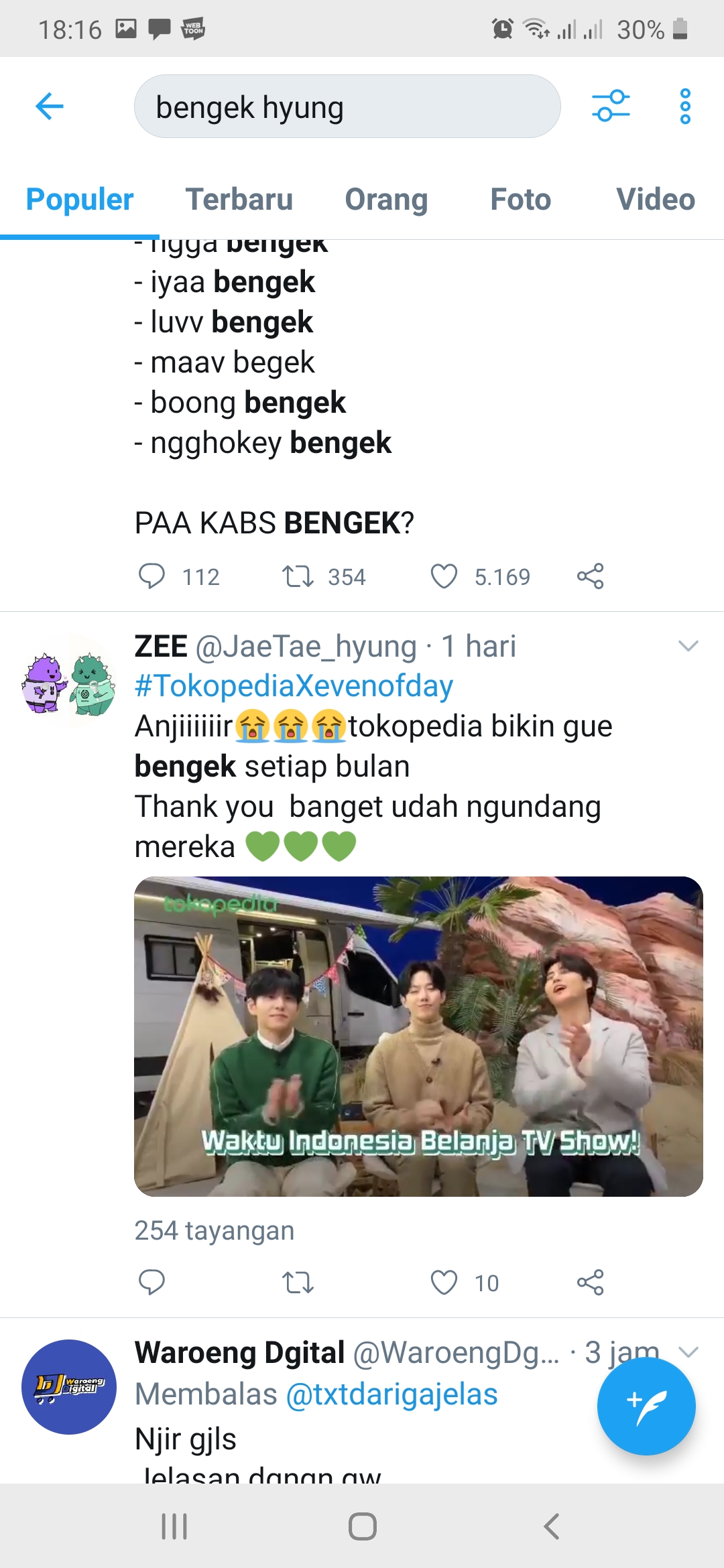 Arti Sebenarnya Dari Kata Bengek Hyung Yang Sering Digunakan Di Media ...