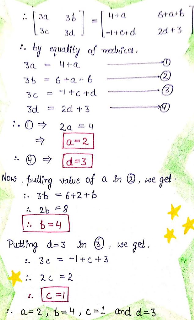 CH 3 - Matrices - Plus Two