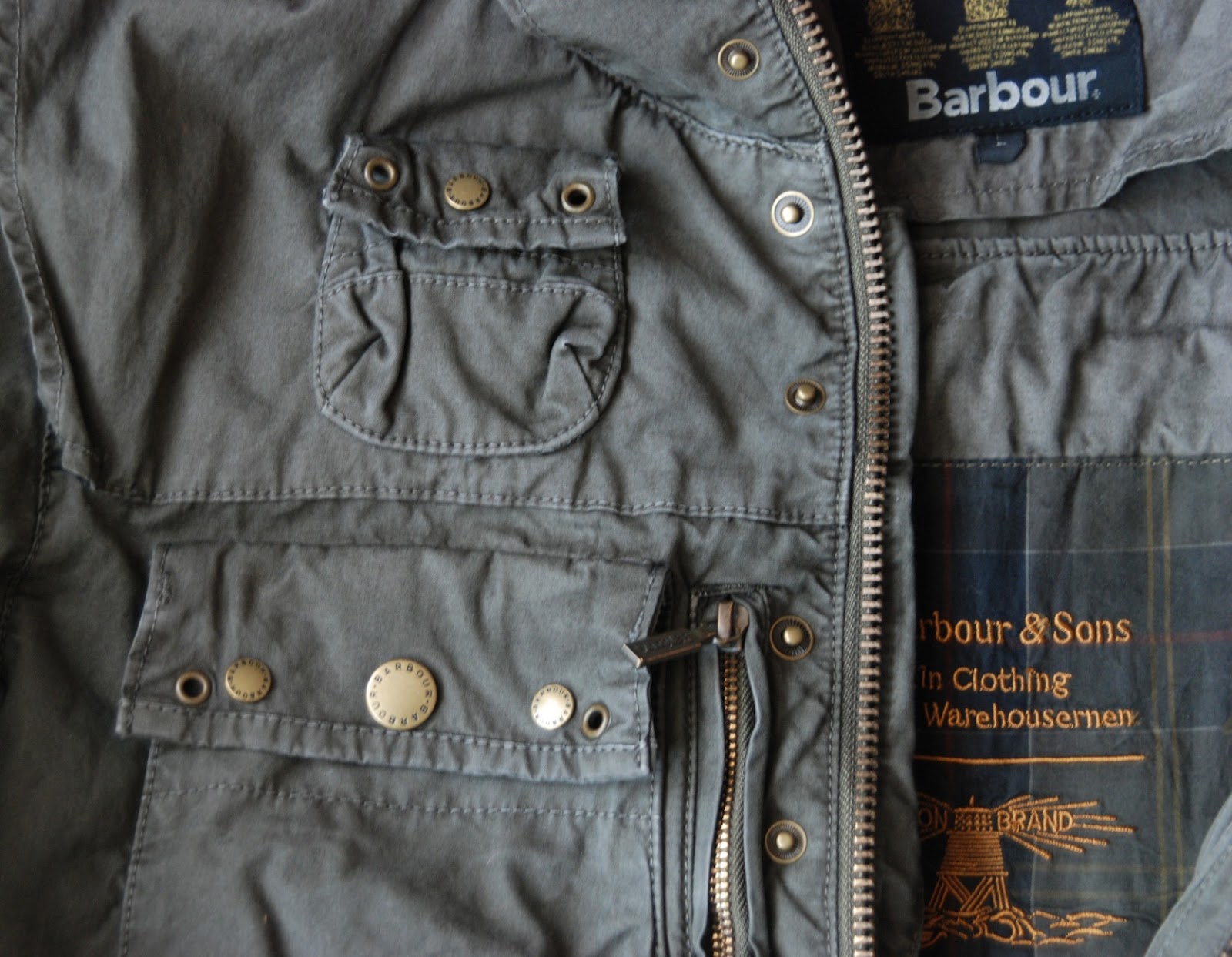 CHAD'S DRYGOODS: BARBOUR VINTAGE HUNTING JACKET - COUNTDOWN