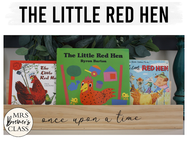 The Little Red Hen | Book Activities and Craftivity | Mrs. Bremer's Class