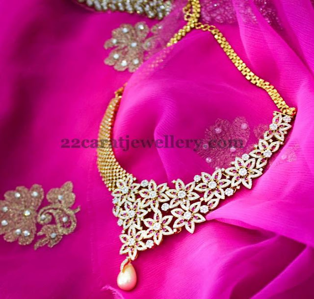 Floral Diamond Set by Signature Diamonds - Jewellery Designs