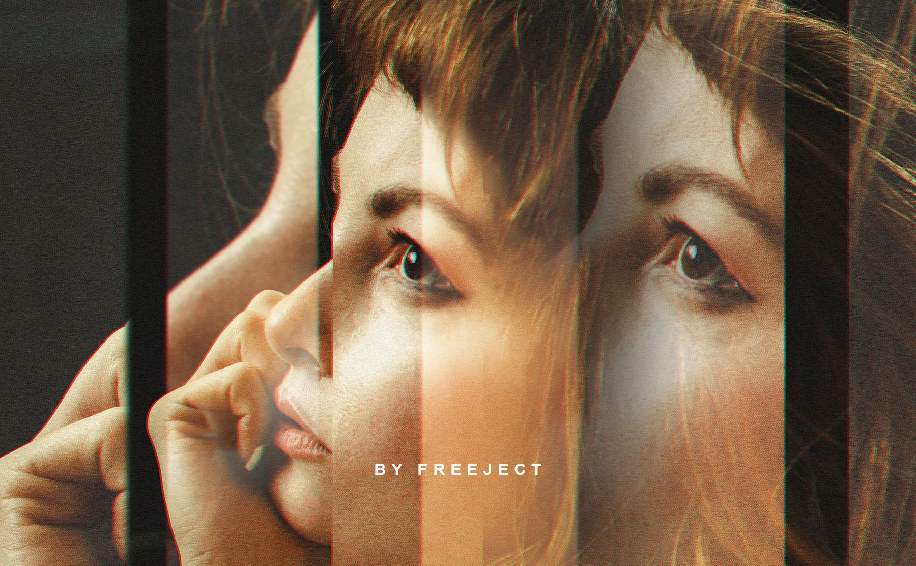 Free Glass Distortion Photo Effect VOL 2