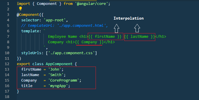 Angular Interpolation Coreprogram