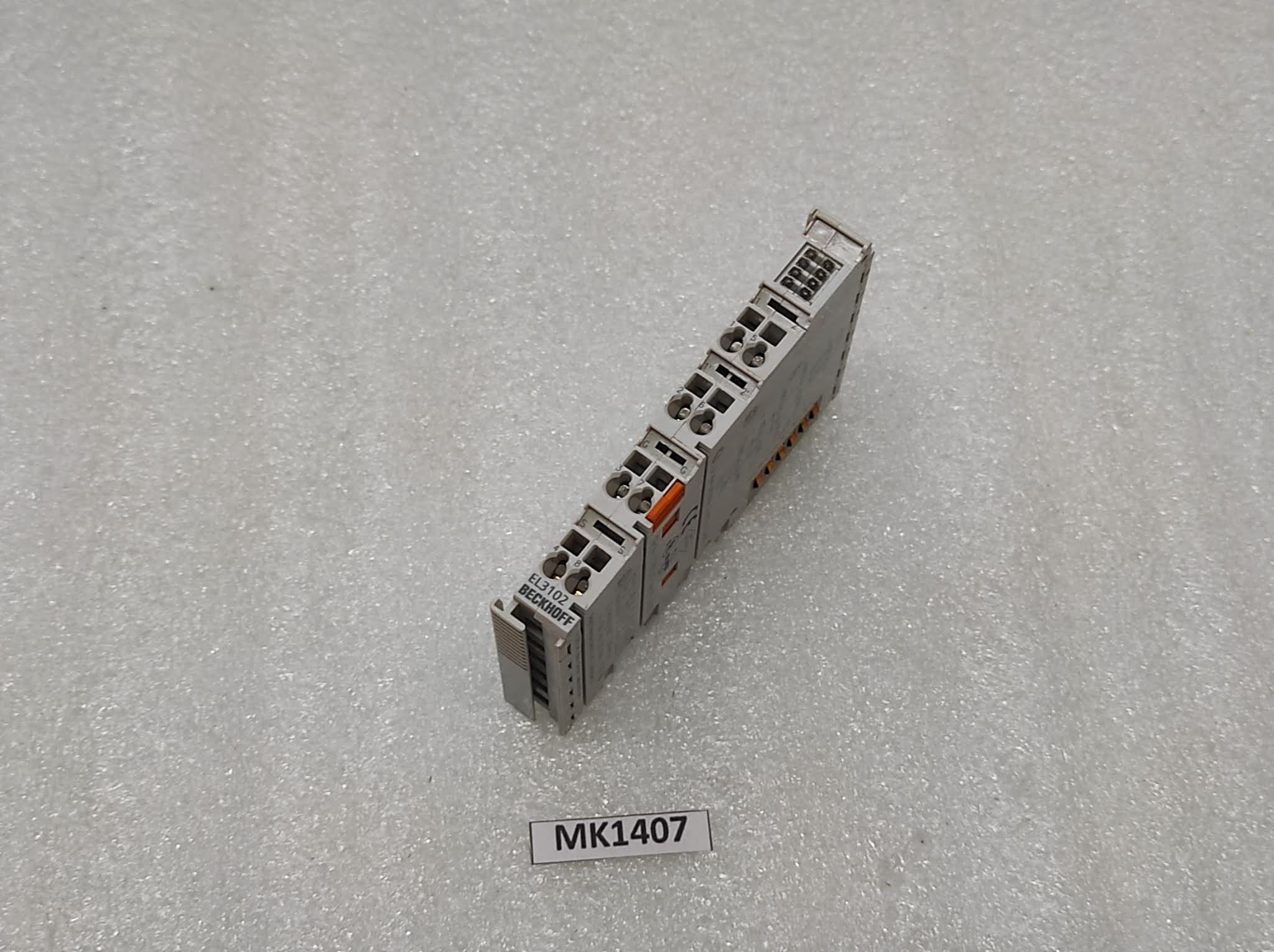 BECKHOFF EL3102 2-CHANNEL ANALOG INPUT MODULE