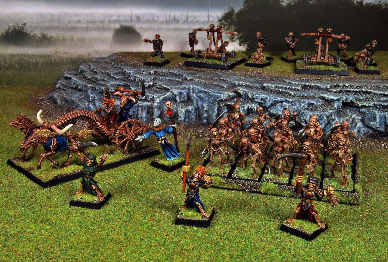 Realms of Miniatures: Citadel - MD8 Skeleton War Machines