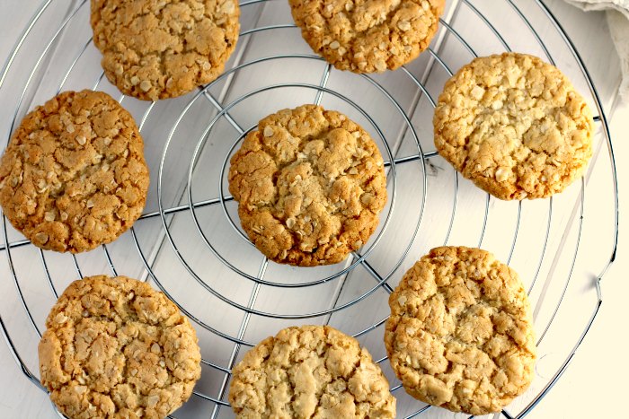 Jam and Clotted Cream: Golden Syrup and Oat Cookies