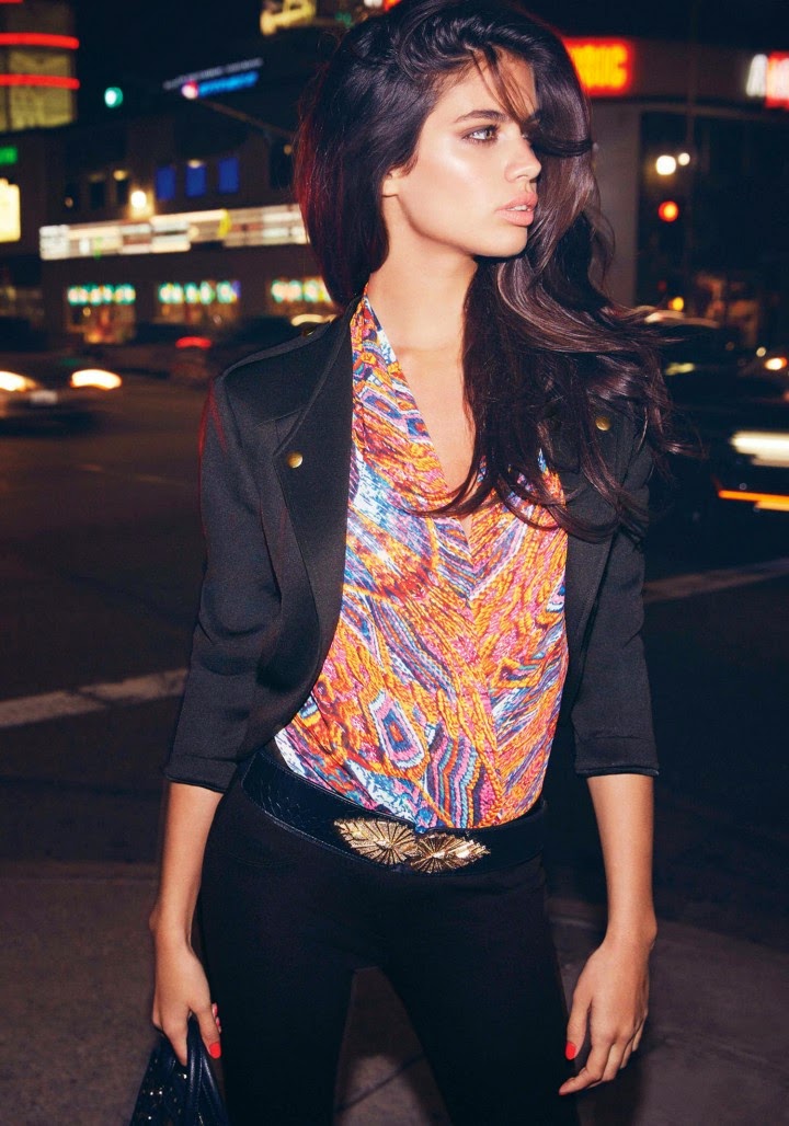 Bebe Spring Fling Campaign 2014 starring Nina Agdal and Sara Sampaio