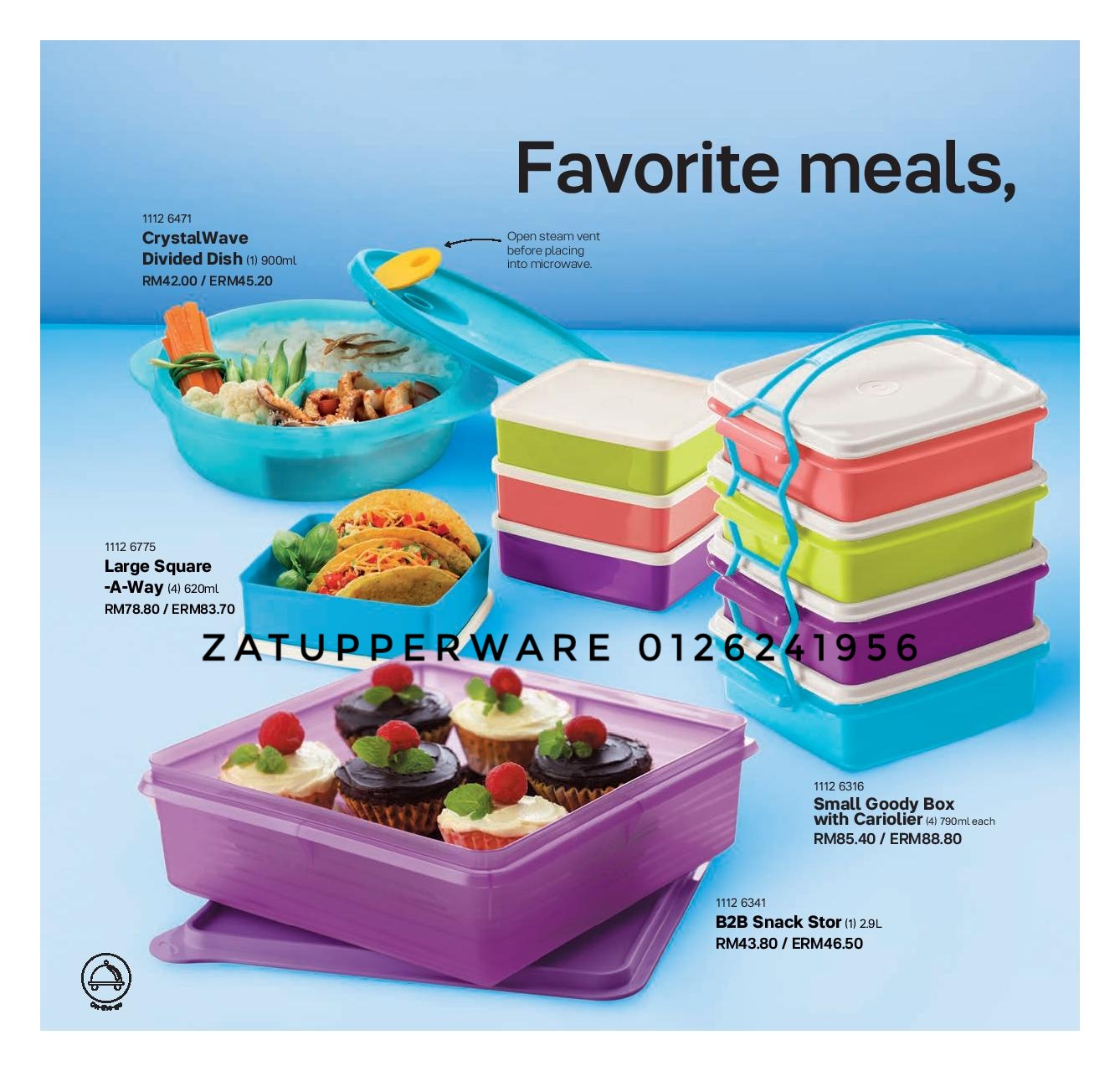Za Tupperware Malaysia : Catalogue 1st October - 11th November 2018