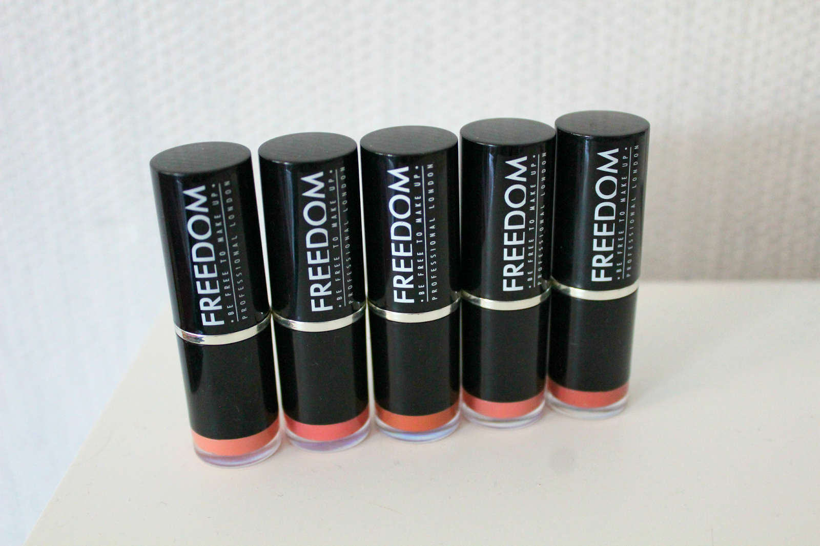 Freedom Naked Mattes Lipstick Collection Review | Emily Bashforth