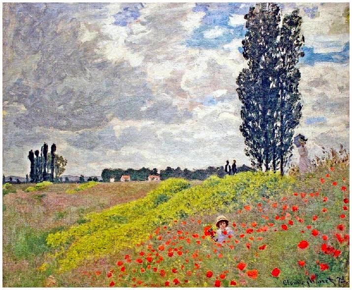 échos de mon grenier: Les coquelicots de Monet