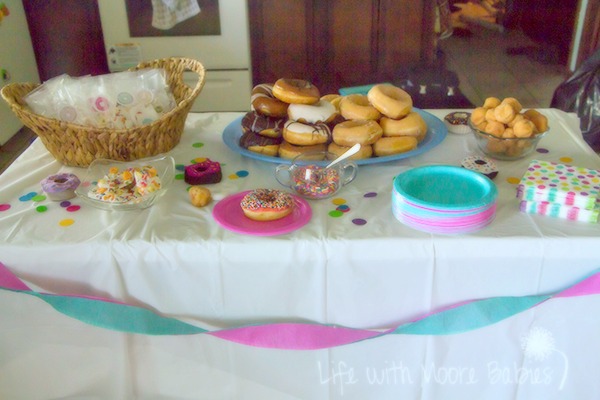 How to Throw a Delicious, Delightful Donut Party - Life with Moore Babies