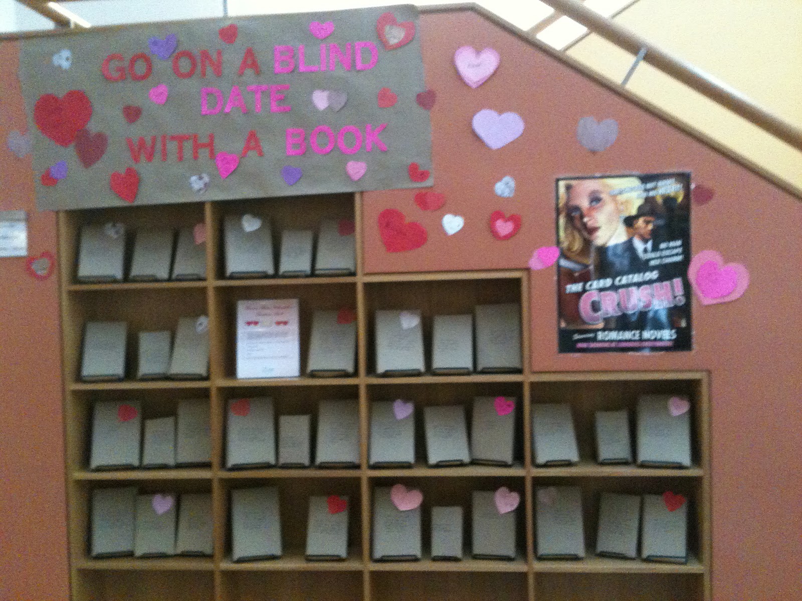 YABookNerd: Blind Date with a Book Display