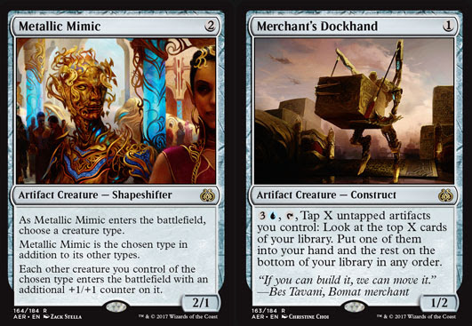 Magic the Gathering Adventures: Aether Revolt Review: Artifacts