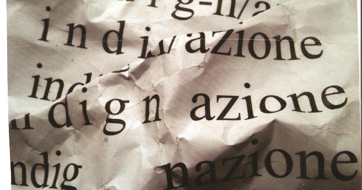 zone d'ombra: Indignazione