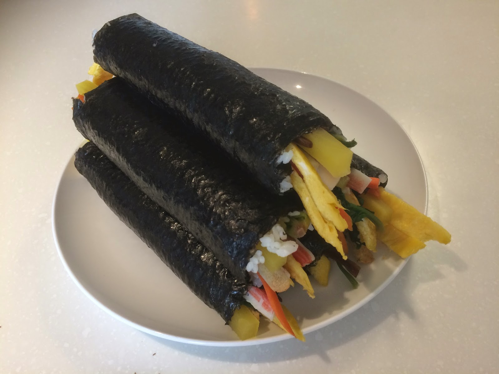Enjoy Korea with Hui: How to Make Gimbap? Classical Korean Gimbap Recipe of Hui