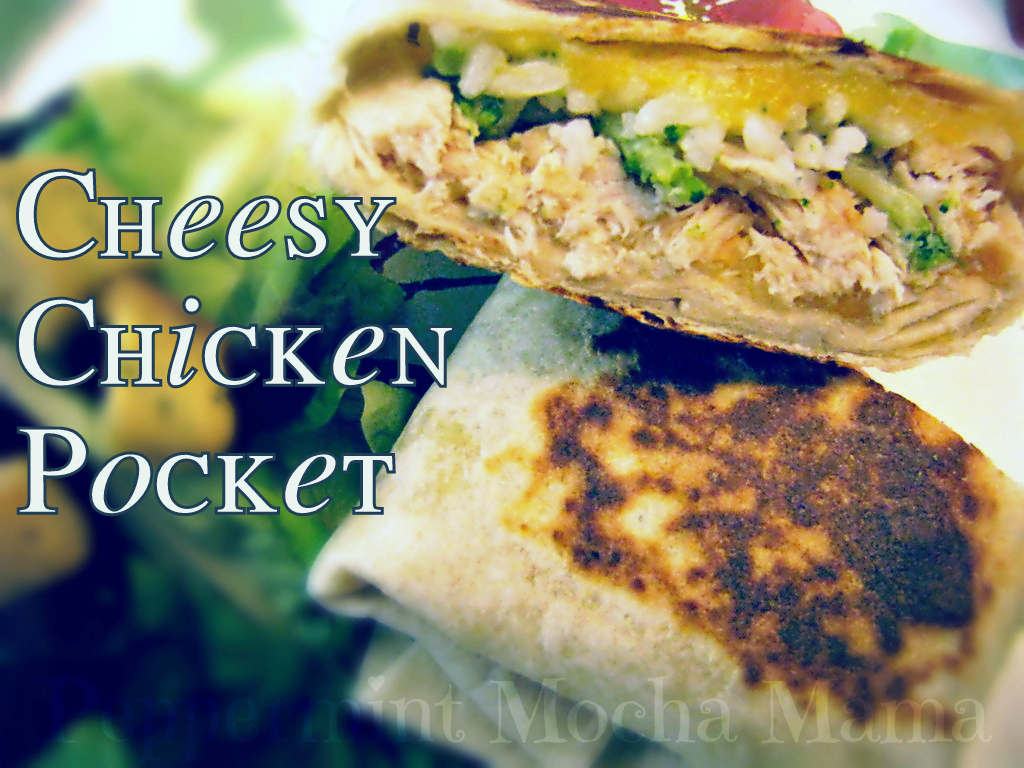 Peppermint Mocha Mama: Cheesy Chicken Pockets