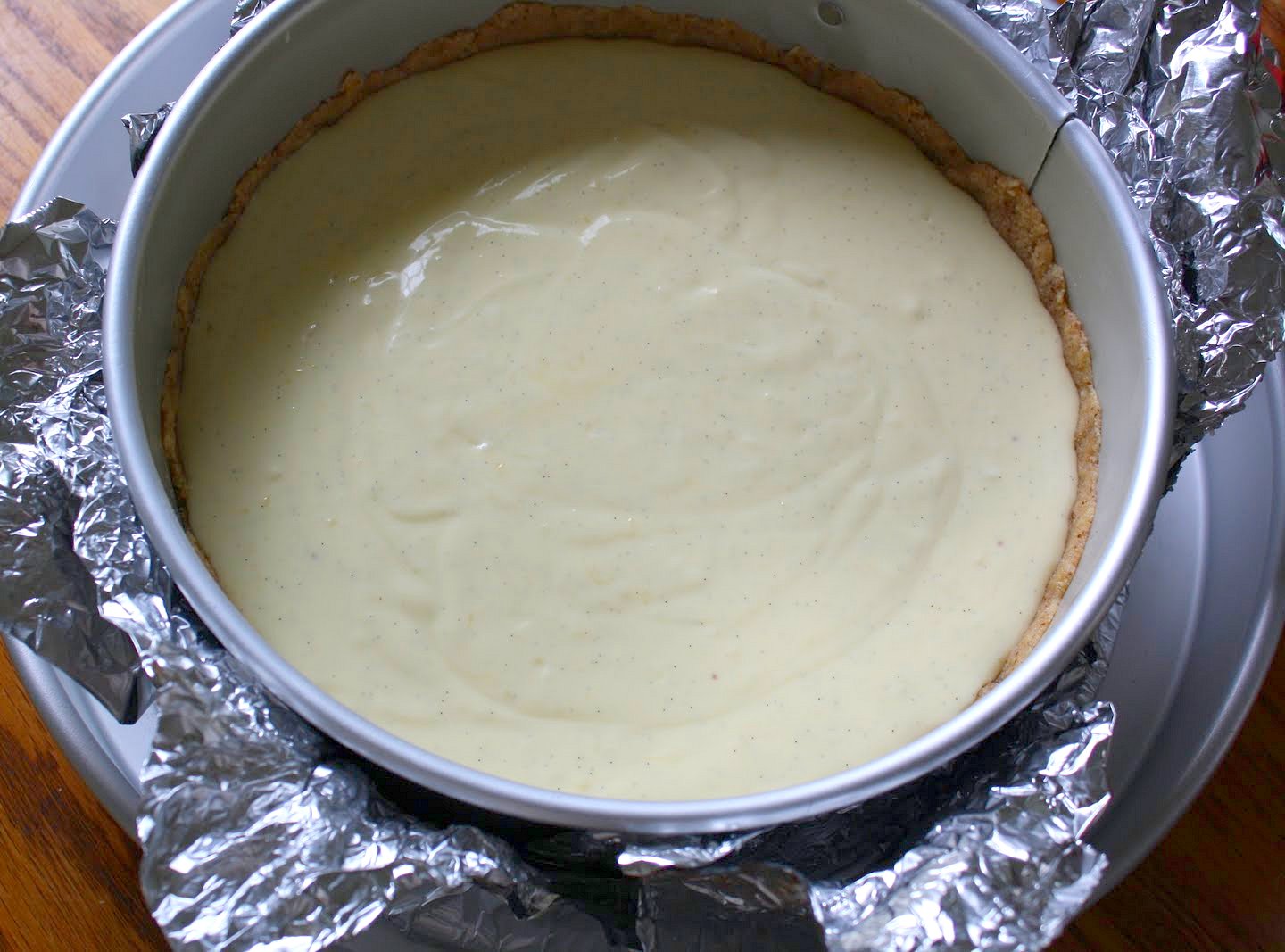 Jane's Sweets & Baking Journal: Brie Cheesecake with Shortbread Crust ...