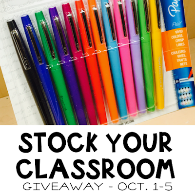 Mrs. Wheeler's First Grade Tidbits: Pen Tips, Giveaway, and Freebie