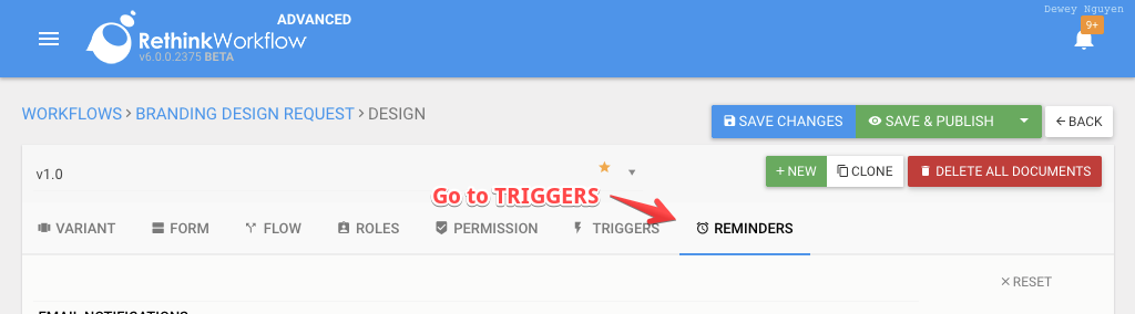Rethink Workflow Support: 2018