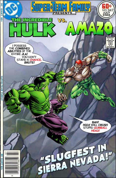 Super-Team Family: The Lost Issues!: The Hulk Vs. Amazo