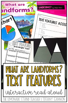 What are Landforms? Text Features Interactive Read Aloud | The Lemonade ...