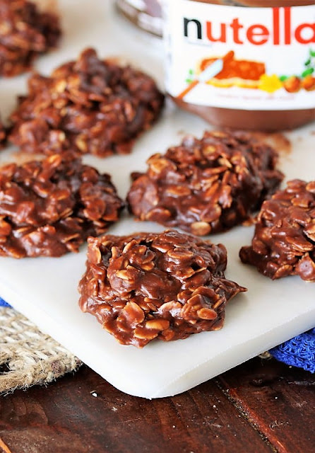 Nutella No-Bake Cookies | The Kitchen is My Playground