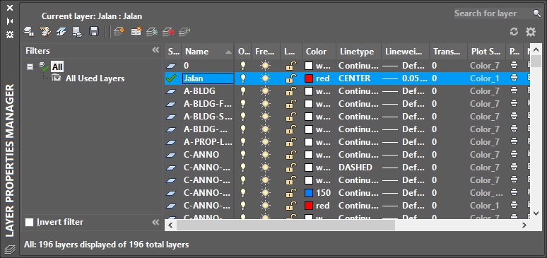 Pengaturan Layer di Autocad | Spot Teknik