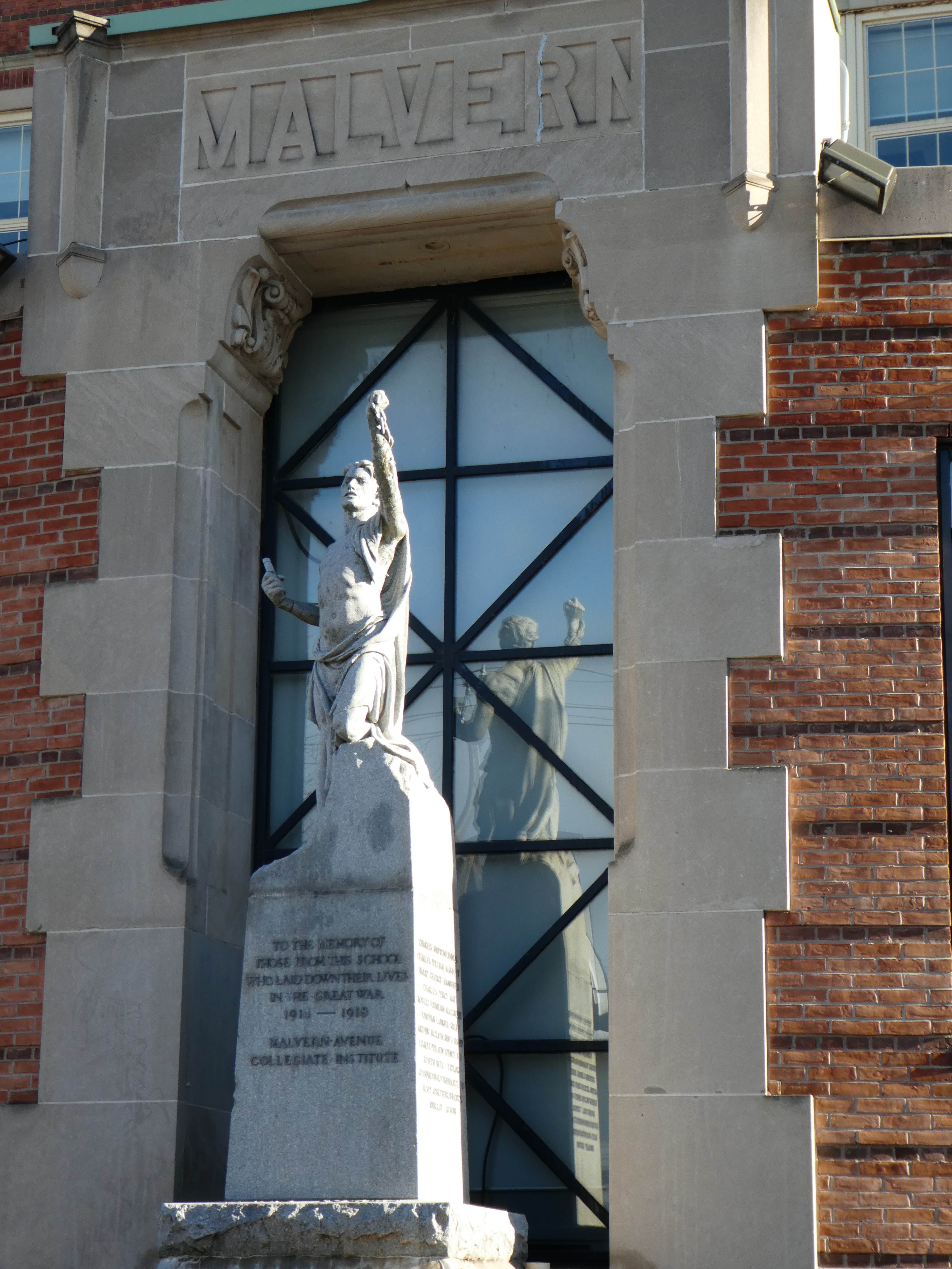 Ontario War Memorials: Toronto - Malvern Collegiate