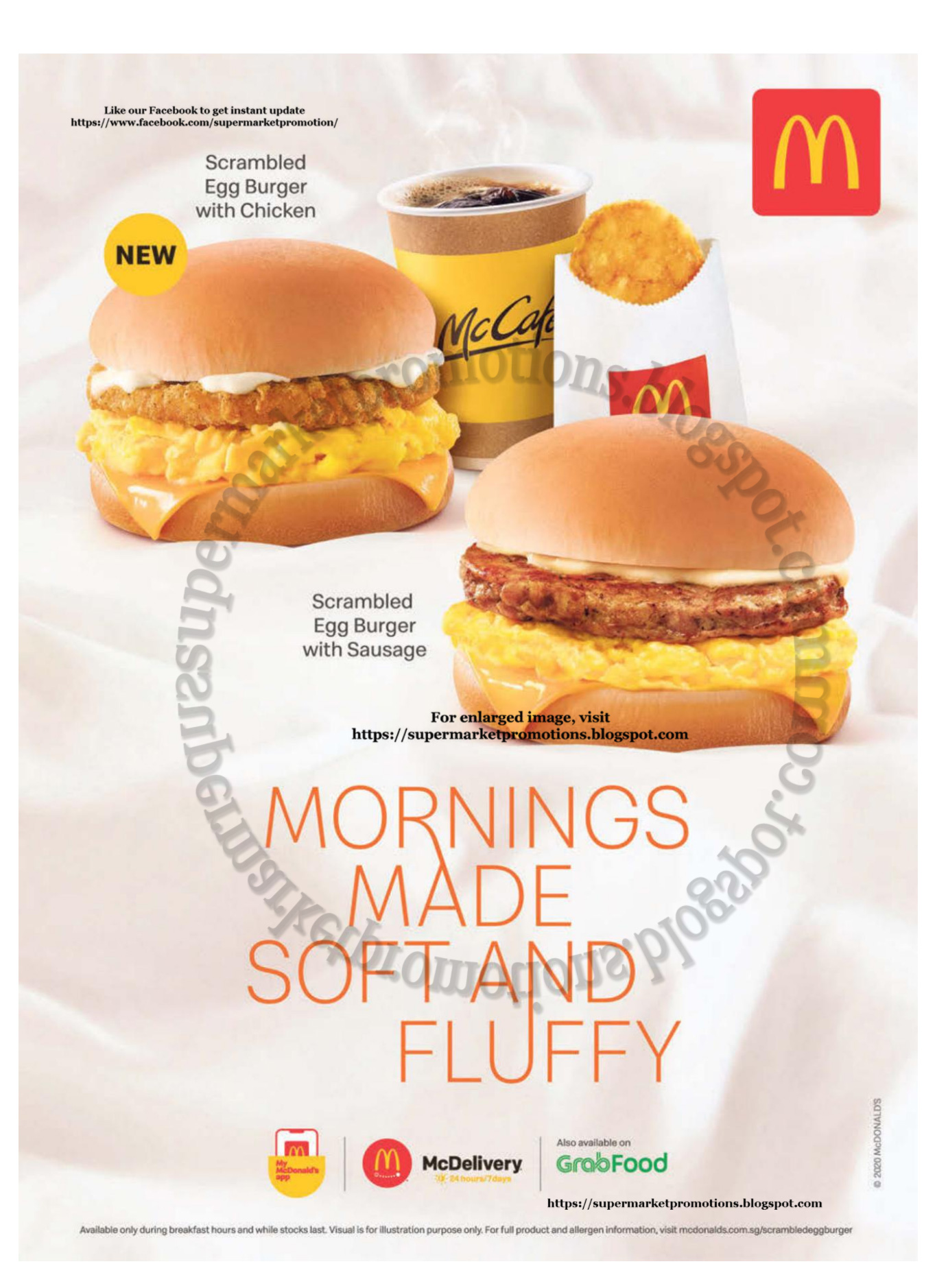 McDonald's Breakfast Promotion 21 October 2020 ~ Supermarket Promotions