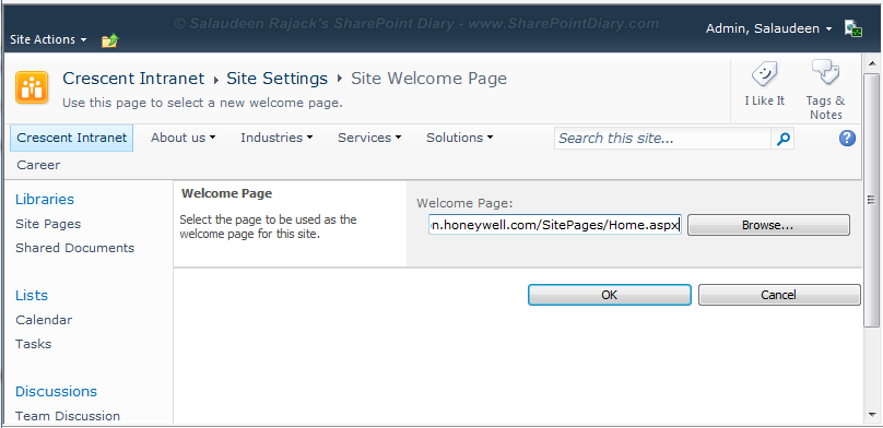 How to Set Welcome Page Programmatically in SharePoint? - SharePoint Diary