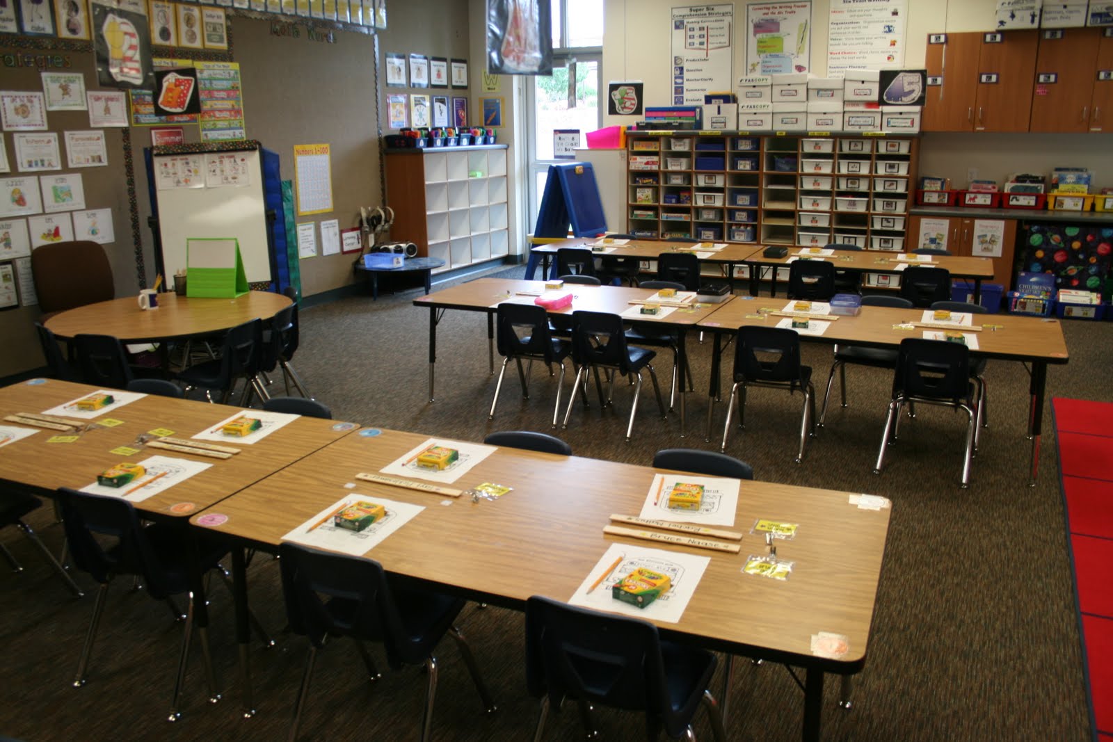 Mrs. Barton's First Grade: Classroom Photos - Just Before the First Day
