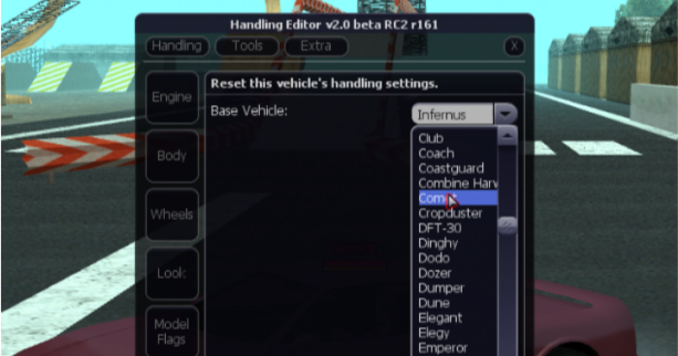 MTA SA Handling Script