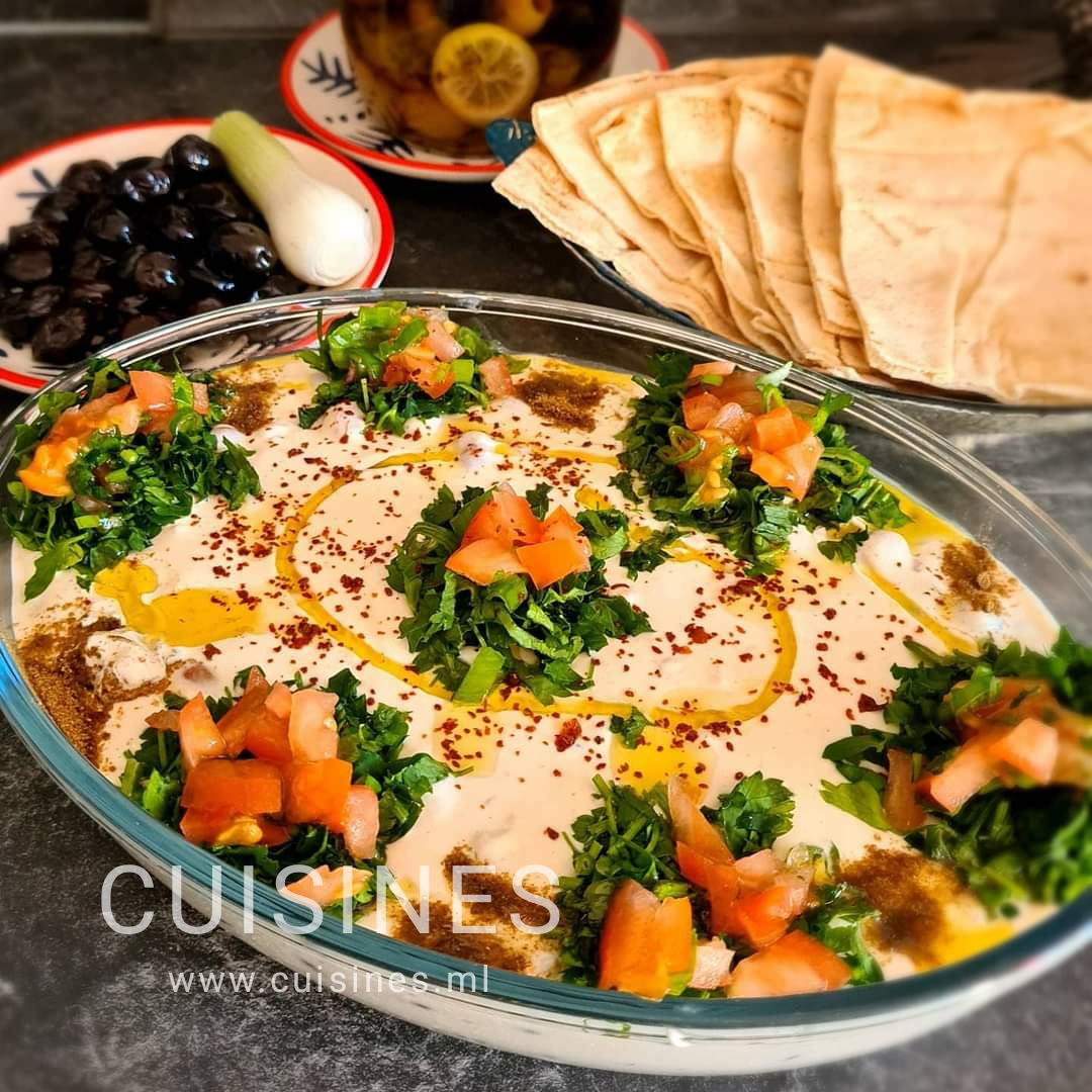 Foul with Laban and Tahina (Al Rashi) recipe