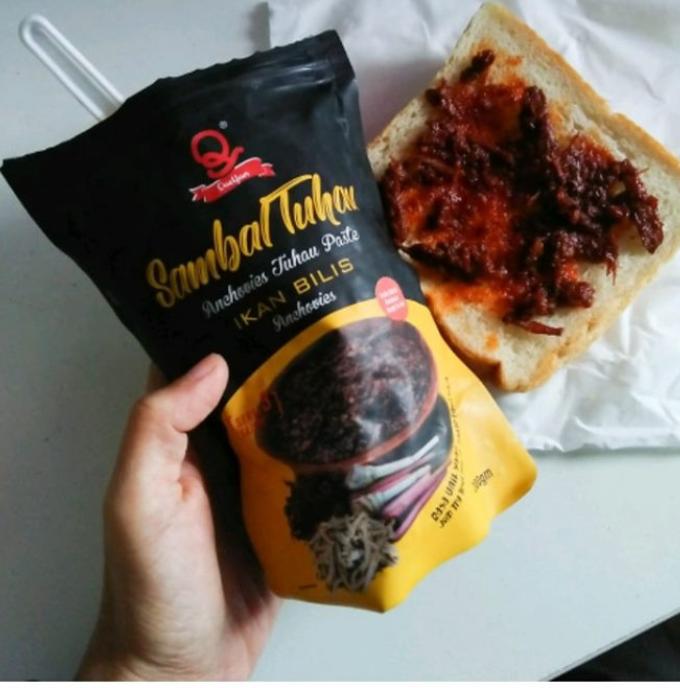 SAMBAL TUHAU ROTI PUTIH ~ QueYun TUHAU SABAH BORNEO