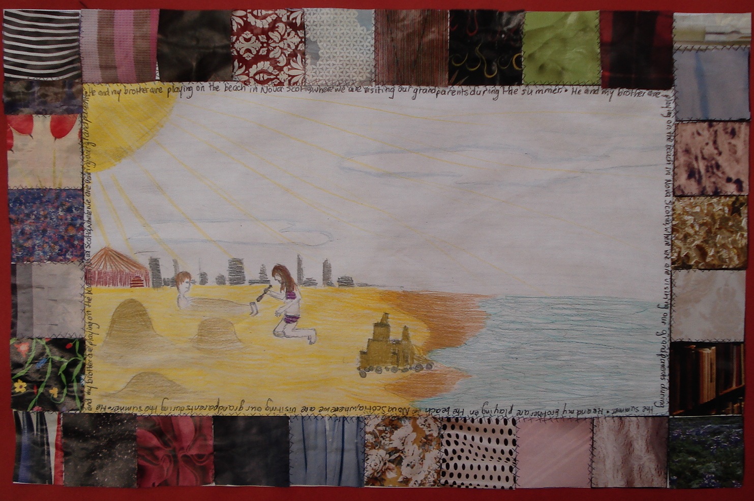 a faithful attempt: Faith Ringgold Style Story Quilts