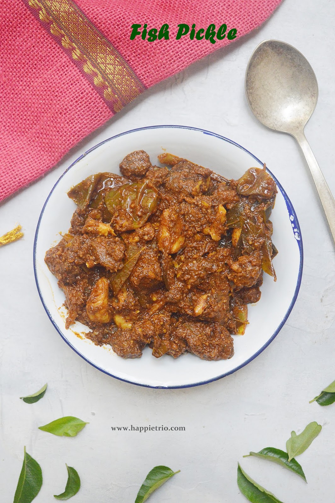 Fish Pickle | How to prepare Fish Pickle - Cook with Sharmila