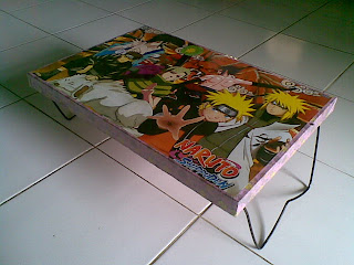 Meja Lipat Gambar Anime: MEJA LIPAT GAMBAR ANIME NARUTO