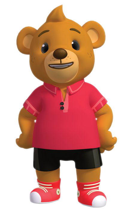 Cartoon Characters: Bananas in Pyjamas (PNG)