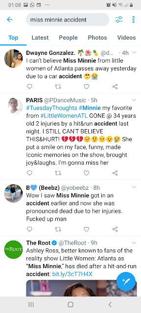 How Minnie from little women Atlanta died from accident
