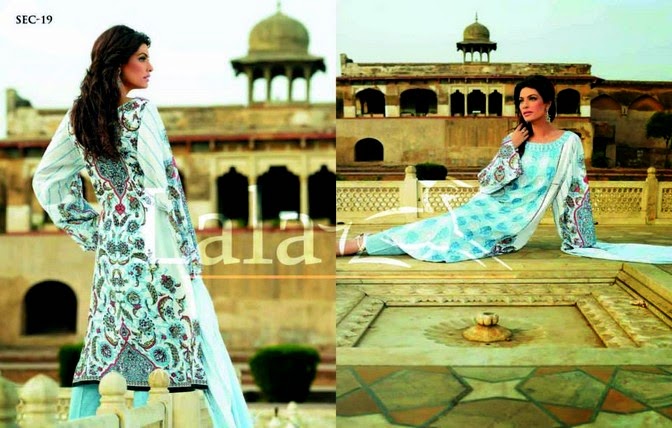 Lala - Sana Samia Eid Collection 2014 | Lala Designer Dresses for EID ...
