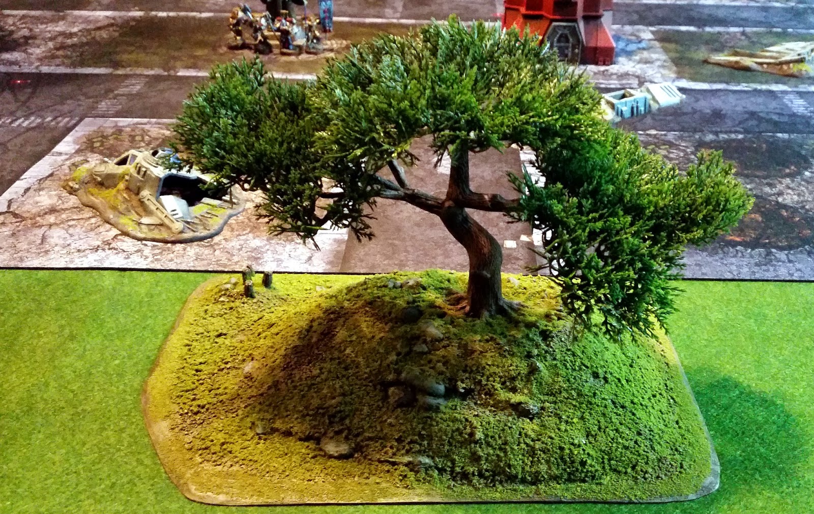 ATTIC WARS - A 40K BLOG!: Giant Trees for 40K Apocalypse!