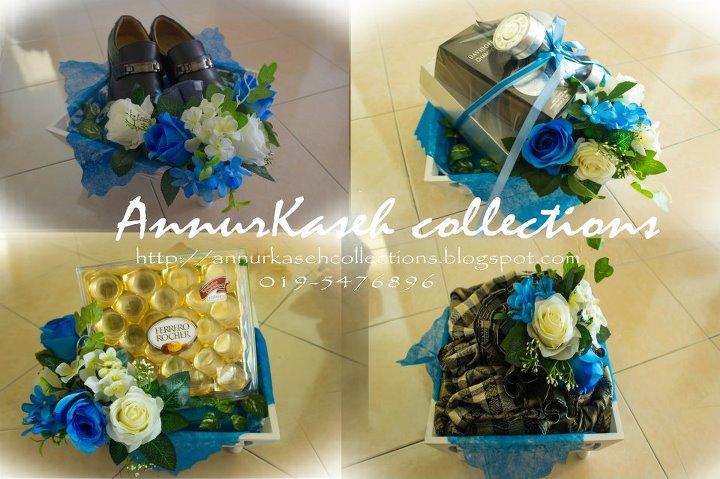 ~GUBAHAN HANTARAN ( tema: biru + cream off white)~ | ANNURKASEH ...