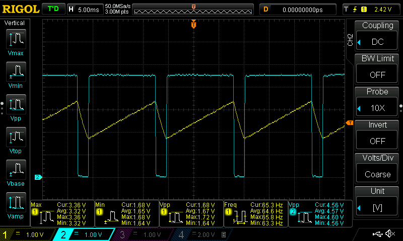 The ve3wwg blog: Ramp Generator: Oscillator